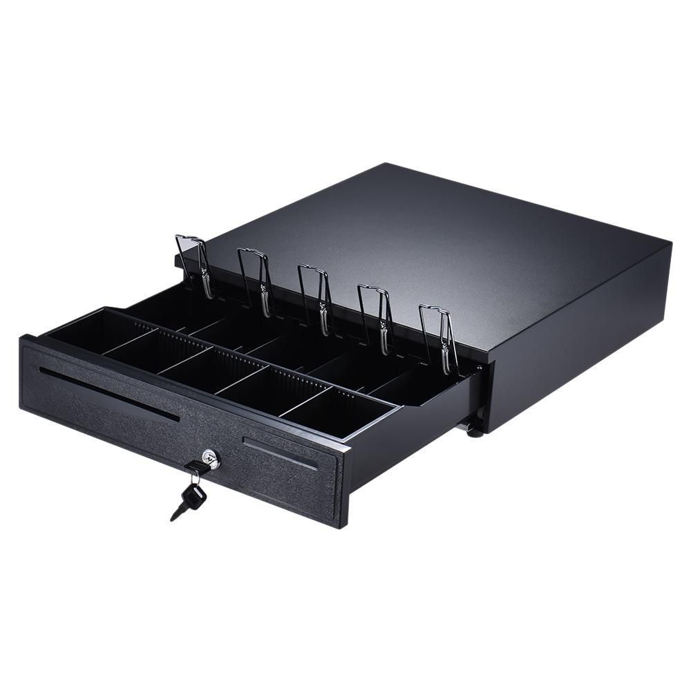 Cash Drawer - Black, RJ11 / RJ12 Printer Kick Interface | Shop Today ...