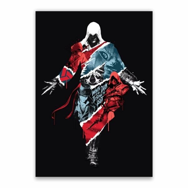 Assassin's Creed Silhouette Poster - A1 | Shop Today. Get it Tomorrow ...