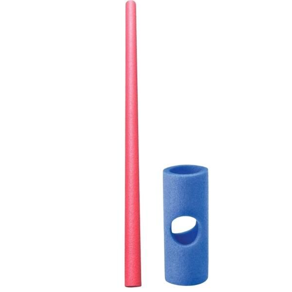 Source Direct- Pink Pool Noodle 1.5m with a Blue Connector 22cm x 9.5cm ...