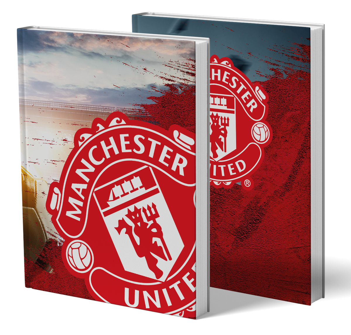 Man United Fc Book Covers A4 Pre Cut Paper 5 Pack Shop Today Get