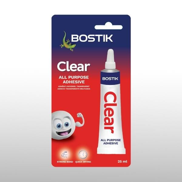 Bostik Clear All Purpose Adhesive Glue - 25ml | Shop Today. Get it ...