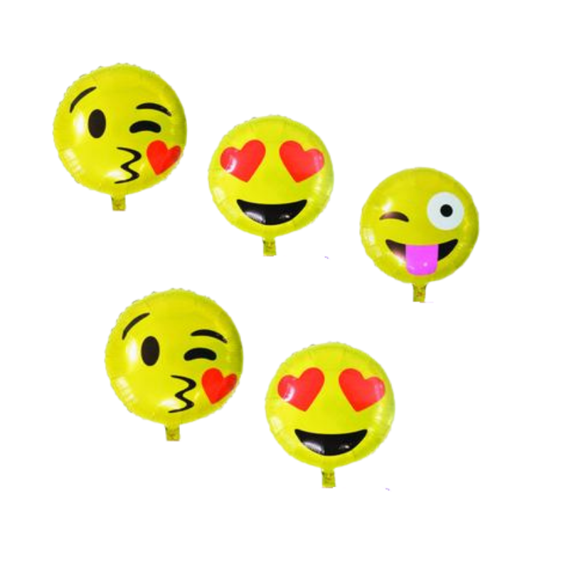Balloons Helium Foil Icon F-01 - 6 Pieces | Shop Today. Get it Tomorrow ...
