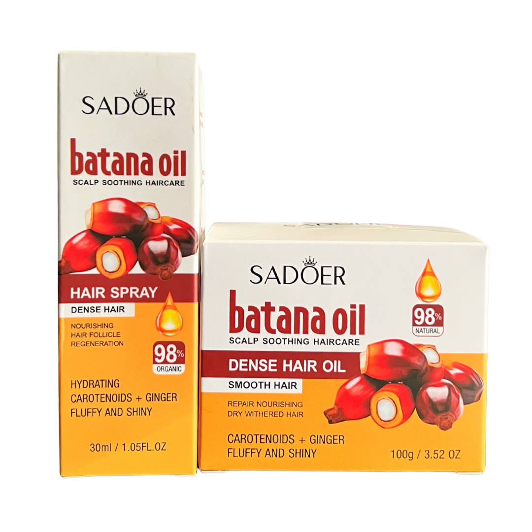 Sadoer Batana Oil Scalp-Soothing Hair Spray & Scalp & Follicle ...