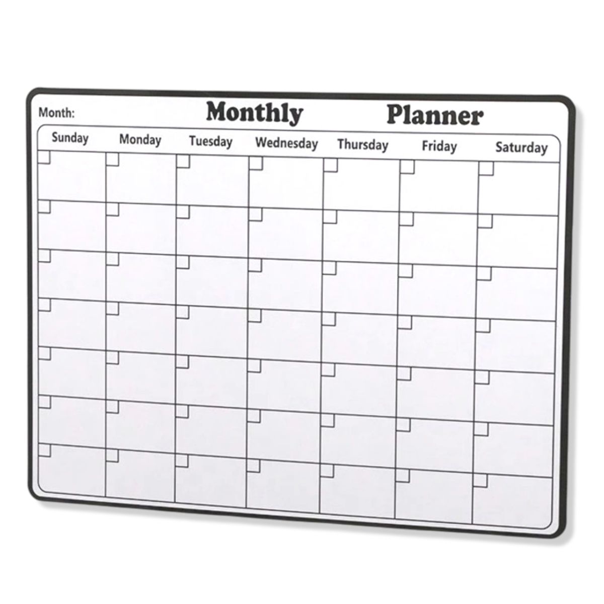 Plan-It-All Magnetic Calendar - A4 Monthly Dry Erase Board | Shop Today ...
