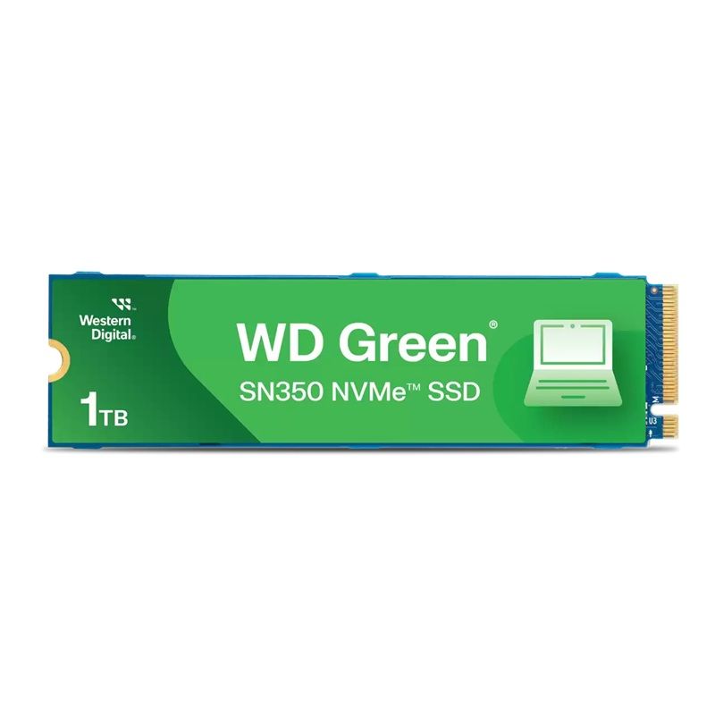 Western Digital 1TB WD Green SN350 NVMe Internal SSD Solid State Drive ...
