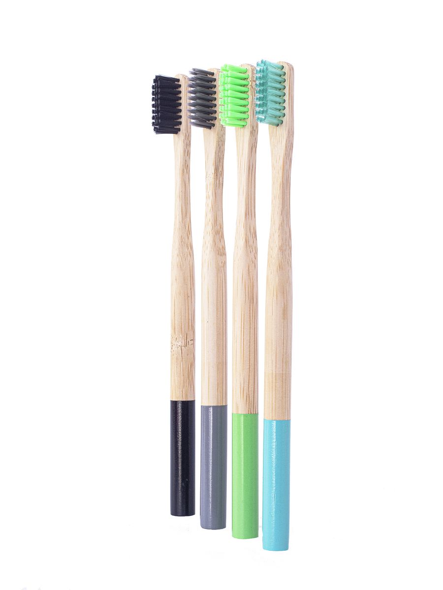 College Originals Bamboo Toothbrush Family Combo Set | Shop Today. Get ...
