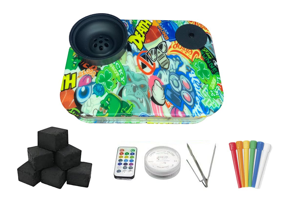 Hubbly Bubbly Hookah Shisha Funky LED Acrylic Style | Shop Today. Get ...