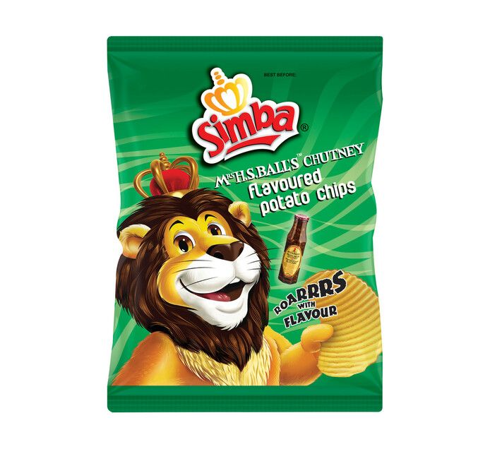 Simba Potato Chips - Mrs Balls Chutney (24 x 36G) | Shop Today. Get it ...