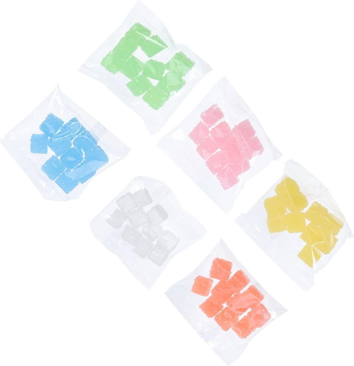 60pcs Diy Phone Case Decor Simulated Cube Sugar Toy Decorative Patches ...