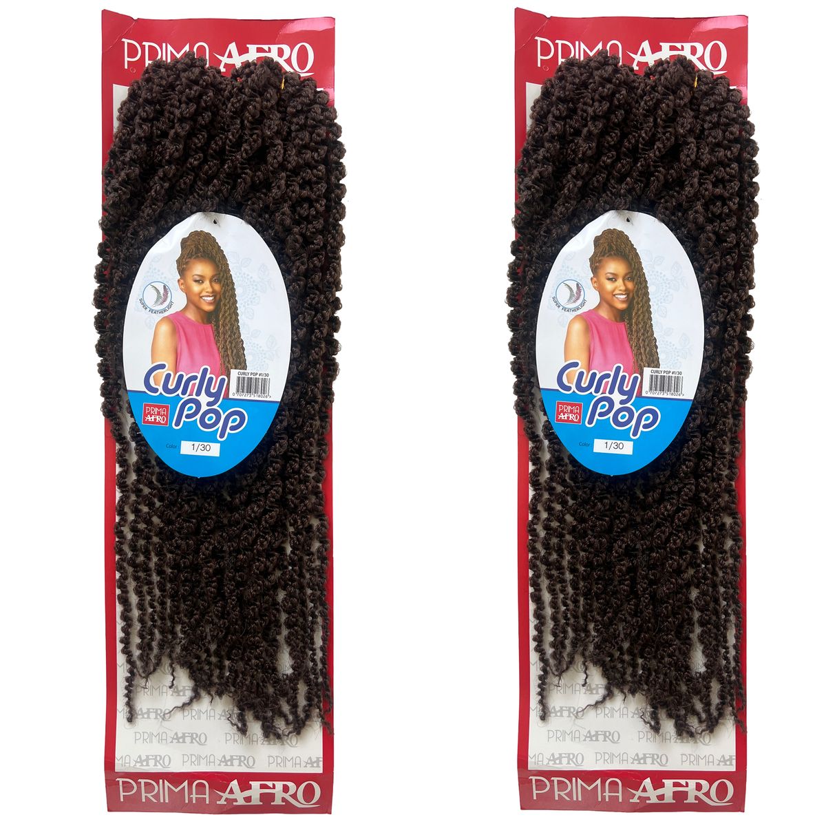 Prima Afro Curly Pop - Color 1/30 - Pack of 2 | Shop Today. Get it ...