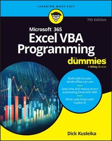 Excel VBA Programming for Dummies | Shop Today. Get it Tomorrow! | takealot.com