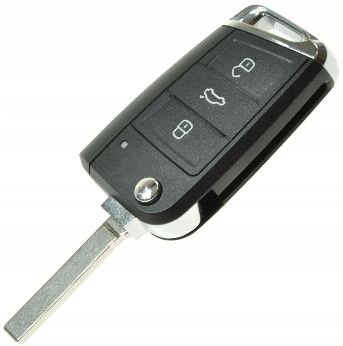 Car Key For VW MK7 Polo Tiguan HU162T Blade MQB No Keyless Go ID48 Chip ...
