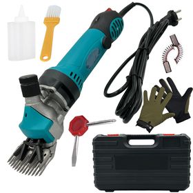 Heavy Duty 13 Teeth Wired Wool Shear Shaving Machine With Gloves & Case ...