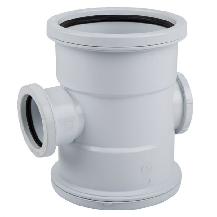 Waste Junction Red 87.5Deg Sv I.E 110X50mm Sabs - 2 Pack | Shop Today ...