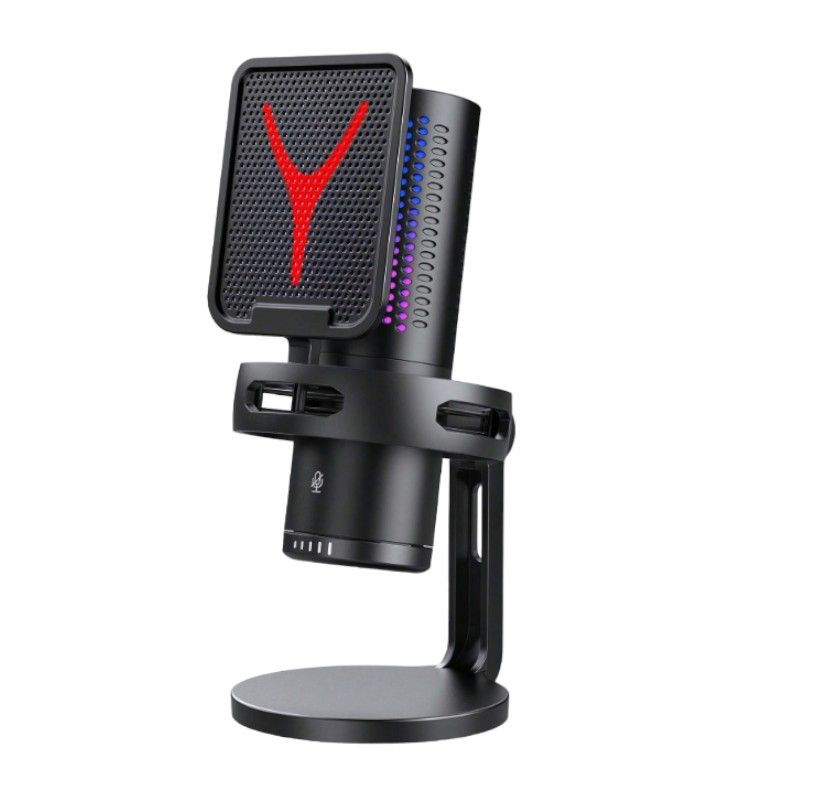 GM7 - Professional Gaming Microphone With Vibrant RGB Lighting - Black ...