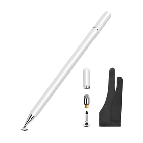 OnPoint 2 in 1 Universal Touch Screen Stylus Pen + Palm Rejection Glove ...