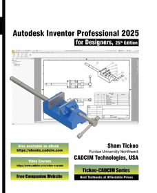 Autodesk Inventor Professional 2025 for Designers, 25th Edition | Shop ...