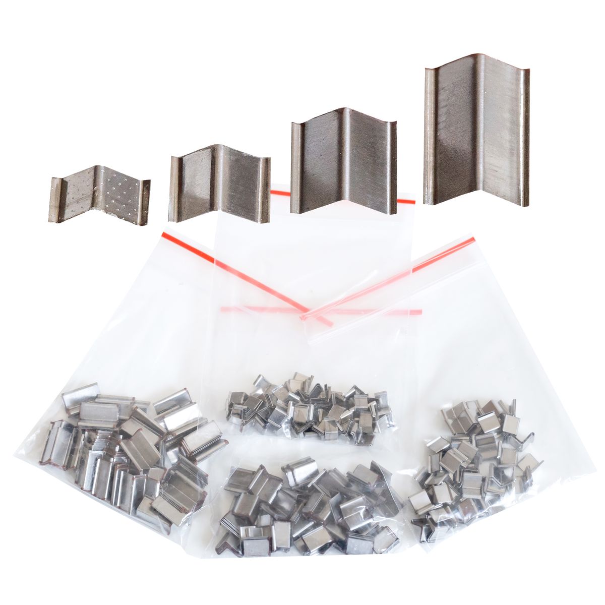 V-Nails / Framing / Corner Staples - 4 Sizes - 400 Pack - Little Finds ...