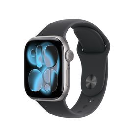 Apple Watch Series 11 GPS+Cell 42mm Space Grey Alumn Case, Black Sport ...