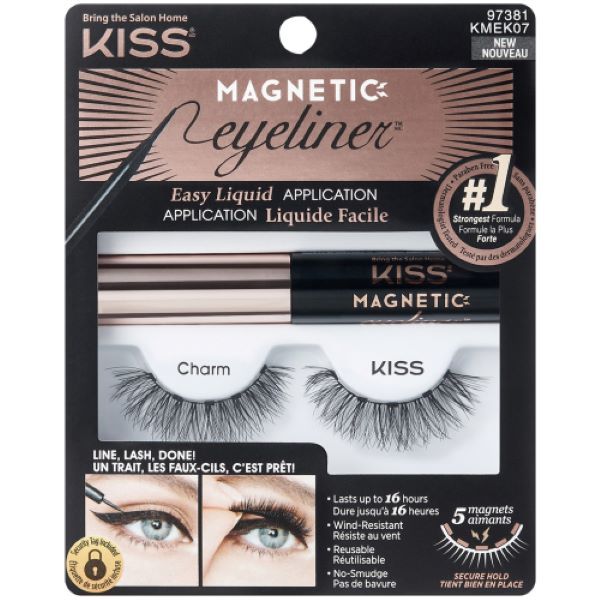 Kiss Magnetic Eyeliner Lash Starter Kit 07 Charm | Shop Today. Get it Tomorrow! | takealot.com