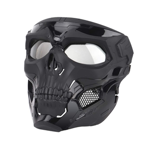 Skull Mask Tactical Motorcycle Mask for Halloween and Outdoor ...