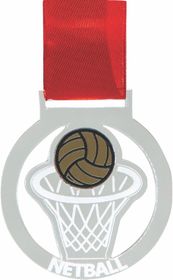 Medals Netball Clear with Gold - 40 Units | Shop Today. Get it Tomorrow ...