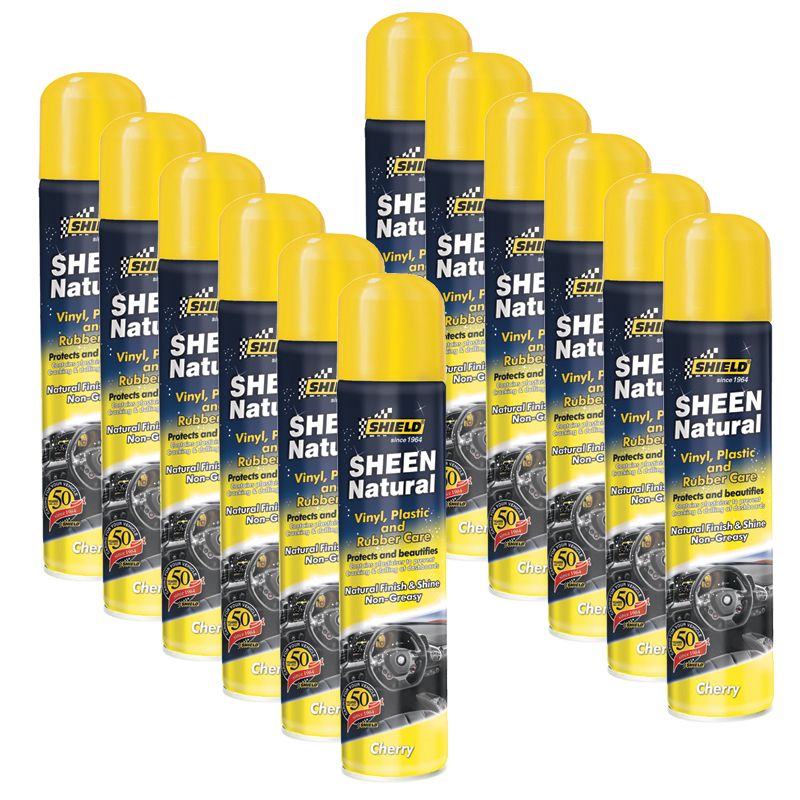 Shield - Sheen Natural 200ml - Cherry - 12 Pack | Shop Today. Get it ...