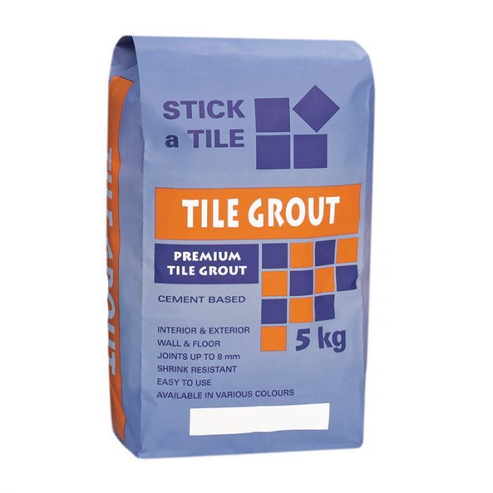 Stick A Tile Grout Light Grey 5Kg | Shop Today. Get it Tomorrow ...
