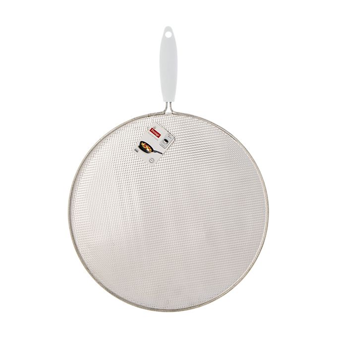 Prestige Splatter Screen White Handle | Shop Today. Get it Tomorrow ...
