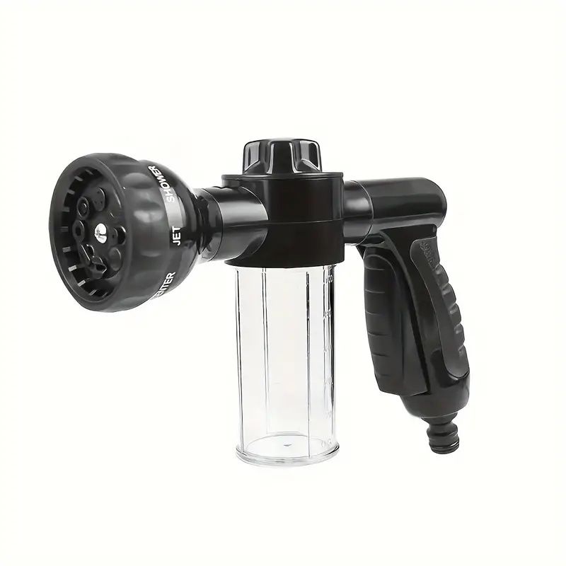1 Piece of 8-in-1 Outdoor Portable Multifunctional Foam Water Spray Gun ...