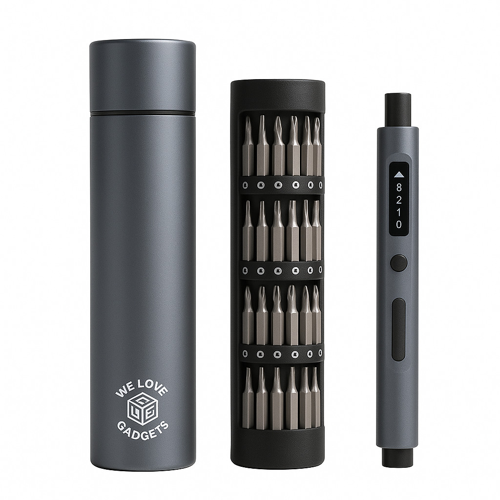 Electric Precision Screwdriver Kit 60 Pcs S2 Bits + USB-C Charging ...