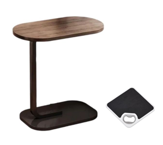 Coffee C - Shape table with a Coaster - Black and Brown | Shop Today ...