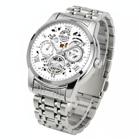 Men's Silver Quartz Watch - Luminous Dial, Screw Crown, 30M Waterproof ...