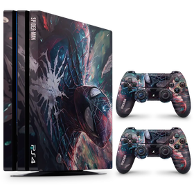 Skinnit Decal Sticker Skin For Ps4 Pro Spider Man Spider Verse