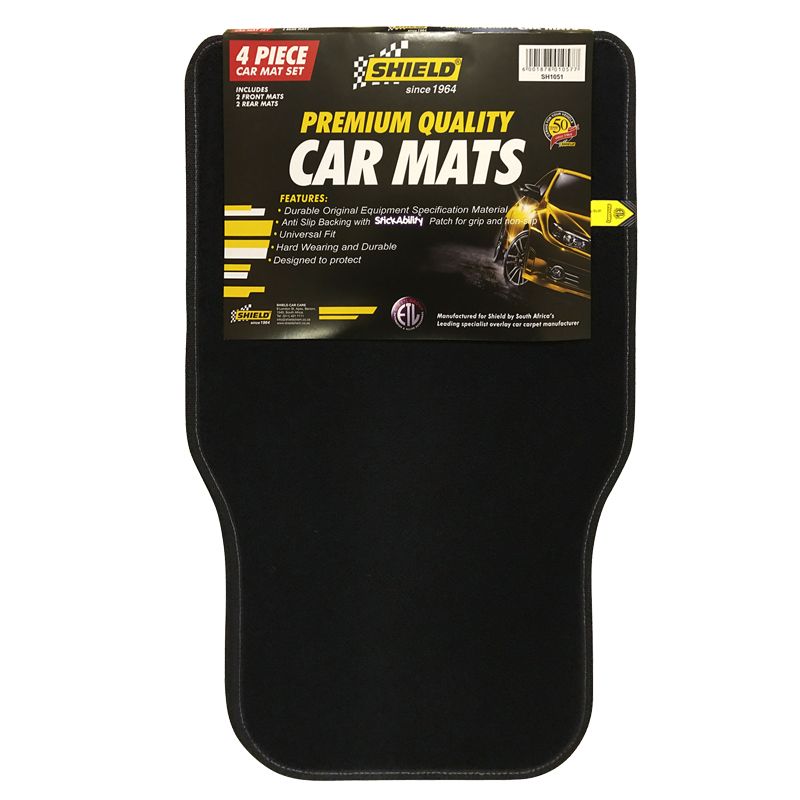 Shield Universal Promo Black Mat with Standard Black Binding - 4 Piece ...