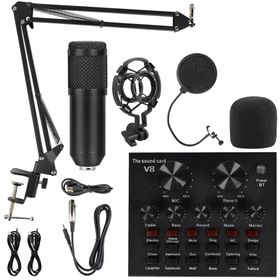 Condenser Microphone Bundle, Podcast Equipment Bundle, Studio Recording ...