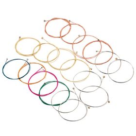 3 Sets of Acoustic Folk Guitar String Set Strings Stainless Steel Wire ...