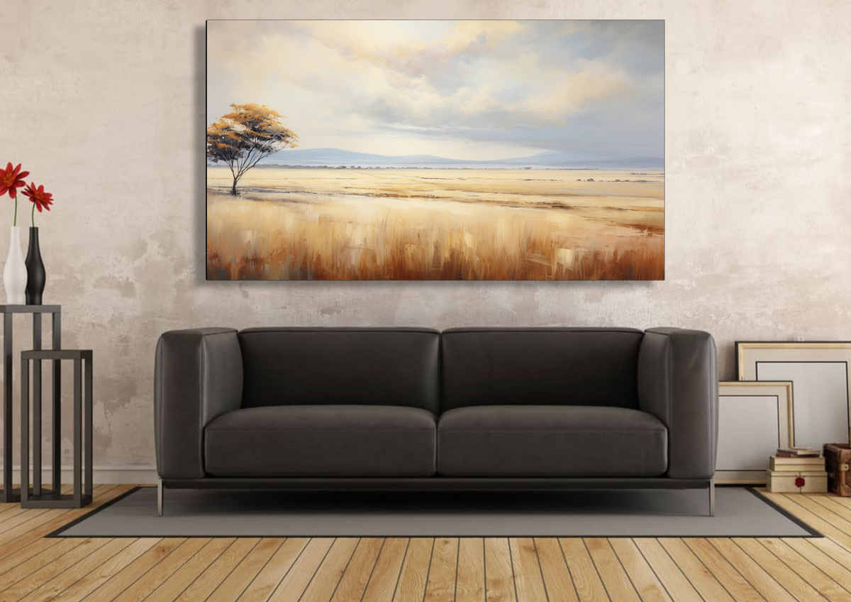 Canvas Wall Art - Serenade of the Savanna Abstract - IM1217 | Shop ...