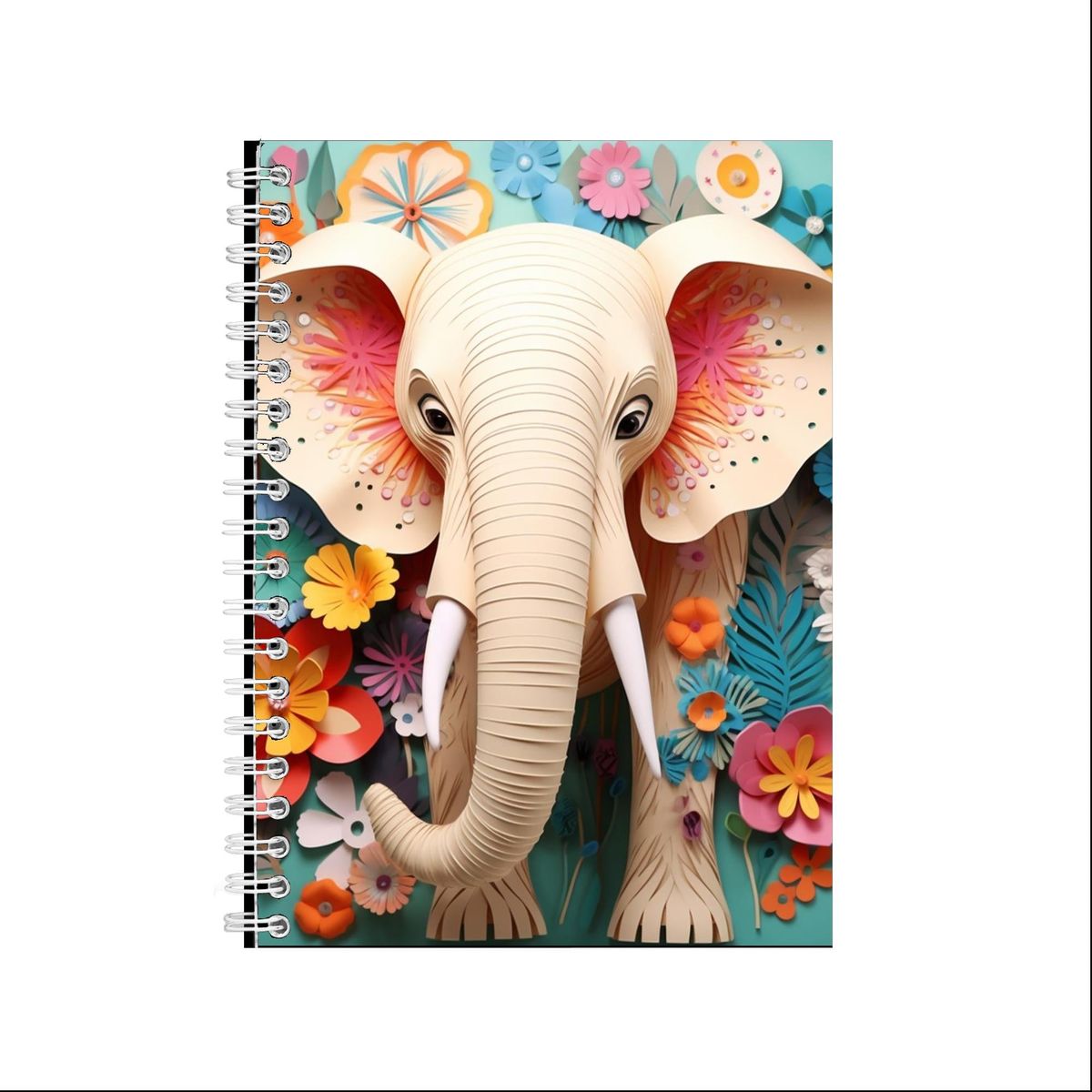 3D Elephant 3 Gift Idea A5 Notepad Gift BDay | Shop Today. Get it ...