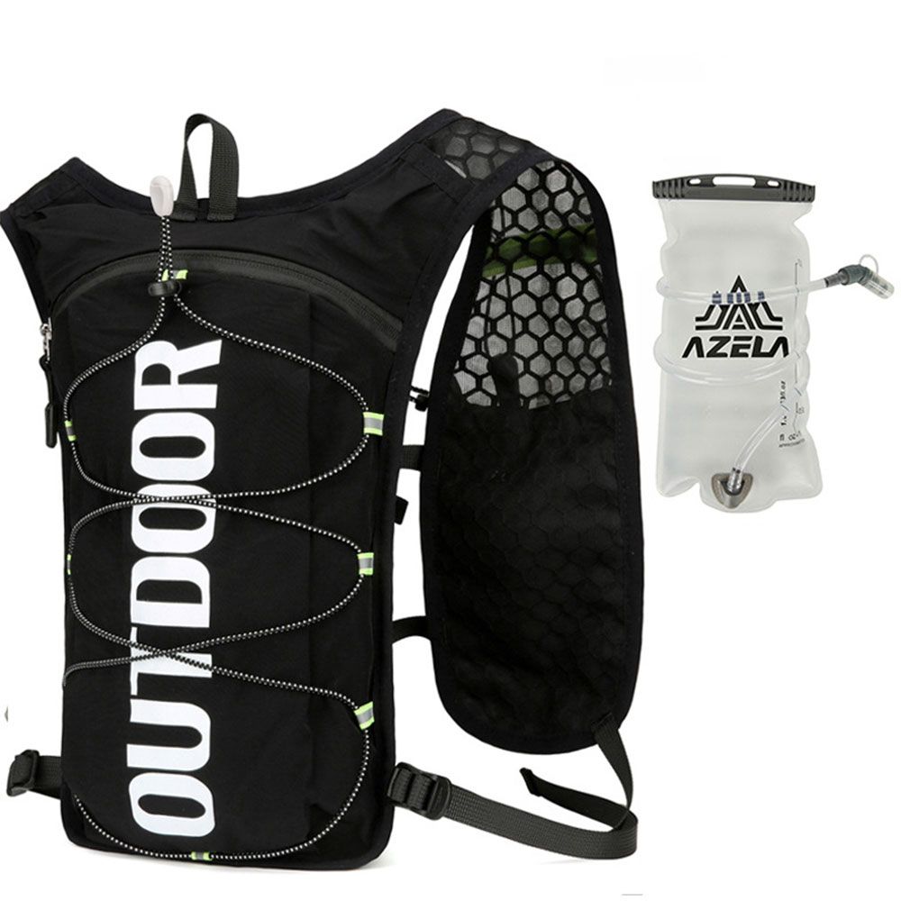 Running Vest Hydration Backpack - with 1.5L Water Bladder | Shop Today ...
