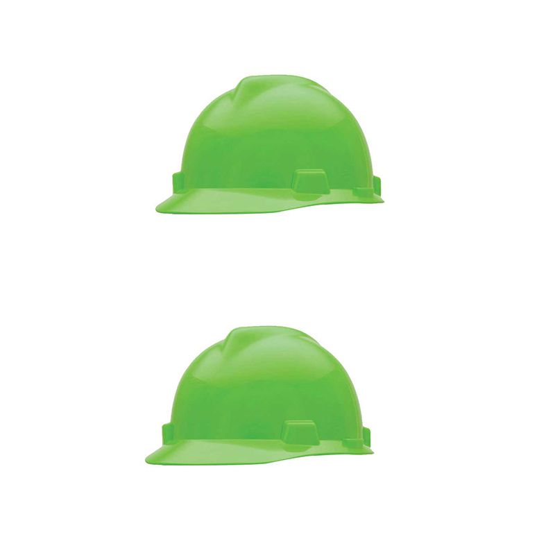 Cap Safety (Peak) Lime Green Lined ( 2 Pack ) | Shop Today. Get it ...