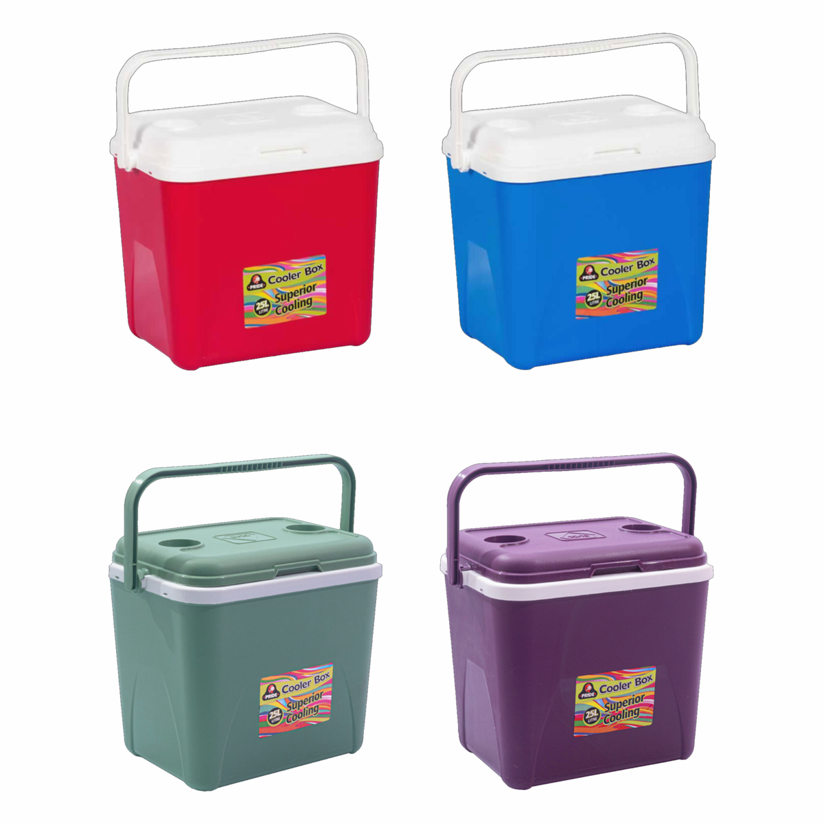 25L Cooler Box Assorted - 4 Pack | Shop Today. Get it Tomorrow ...
