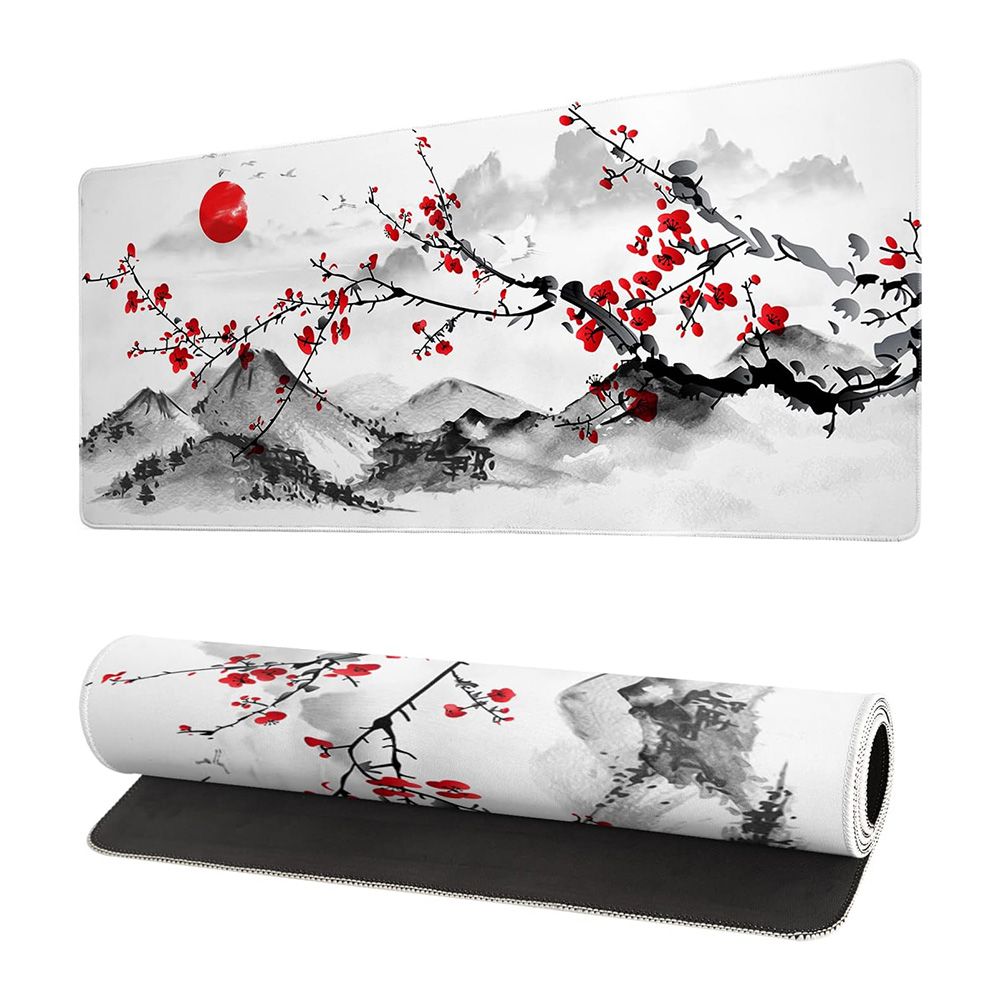 Large Size Non-Slip Waterproof Chinese Style Gaming Mouse Pad 900×400×3 ...