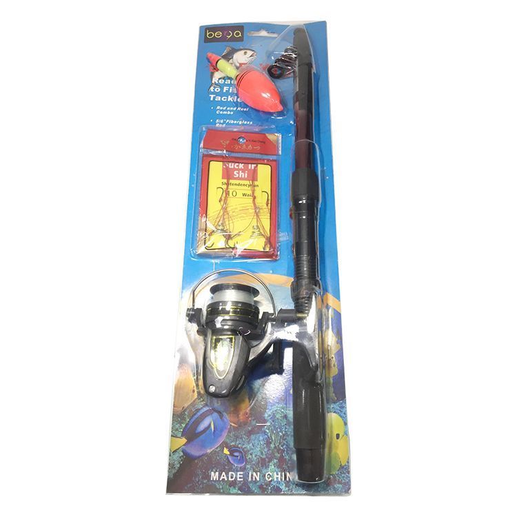 Telescopic Rod For Fishing With Hooks Reel Bundle Shop Today Get