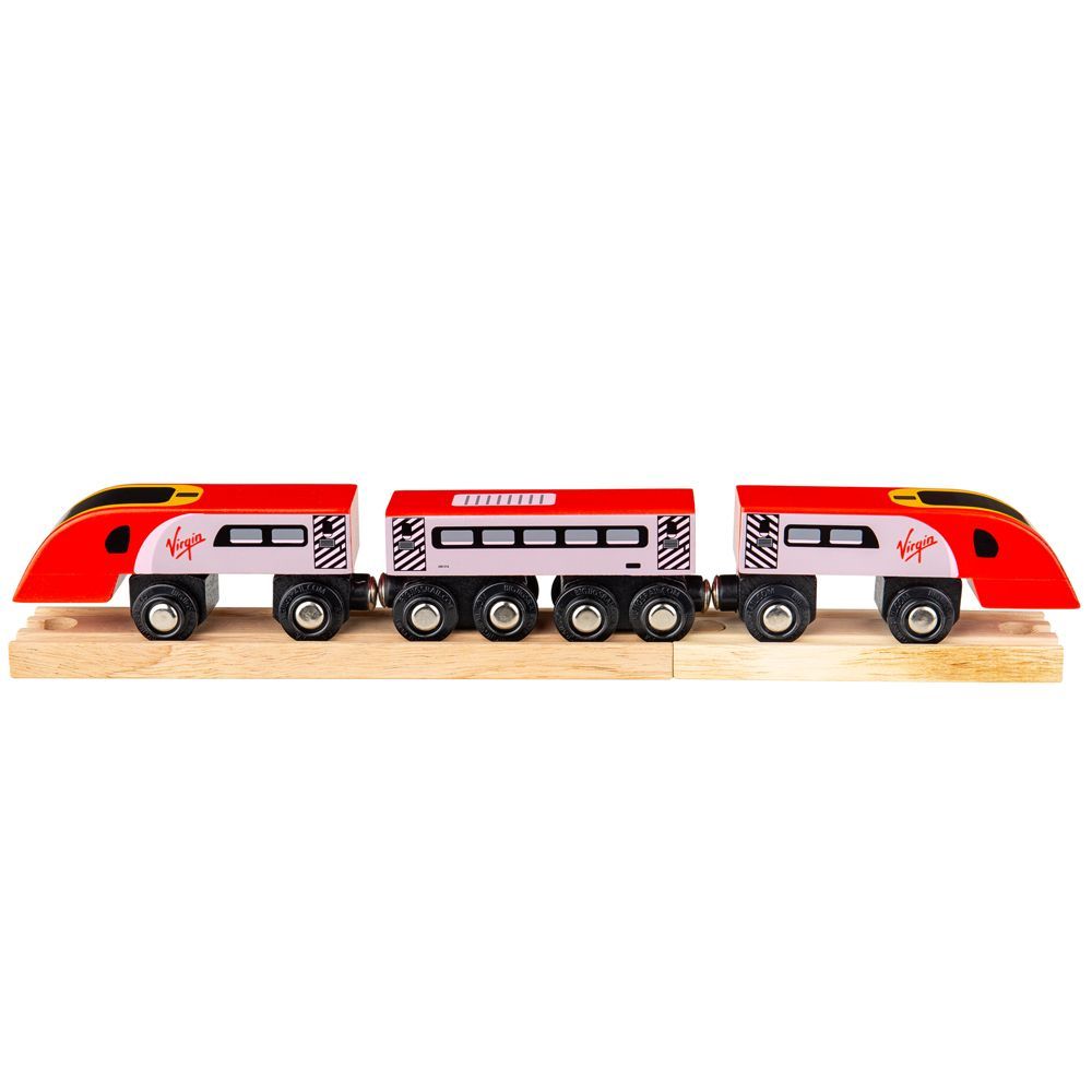 BigJigs Rail Virgin Train Pendolino Wooden Train Set | Shop Today. Get ...