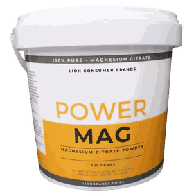 Power MAG - Magnesium Citrate | Double Strength | 500g Powder ...