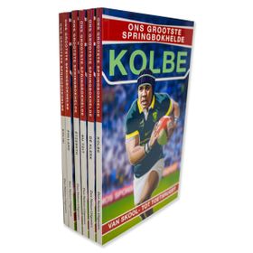 Springboks - Ons Grootste 6 Book collection | Shop Today. Get it ...