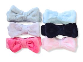 Fluffy Soft Cosmetic Makeup Spa Bow Headband - 6 pack | Shop Today. Get ...