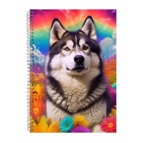 HUSKY MALAMUTE Notebook Gift Idea A4 NotePad 114 | Shop Today. Get it ...