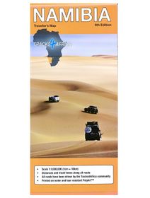 Namibia Paper Map | Shop Today. Get it Tomorrow! | takealot.com
